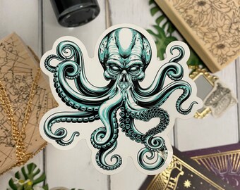 Octopus Car Sticker - Etsy