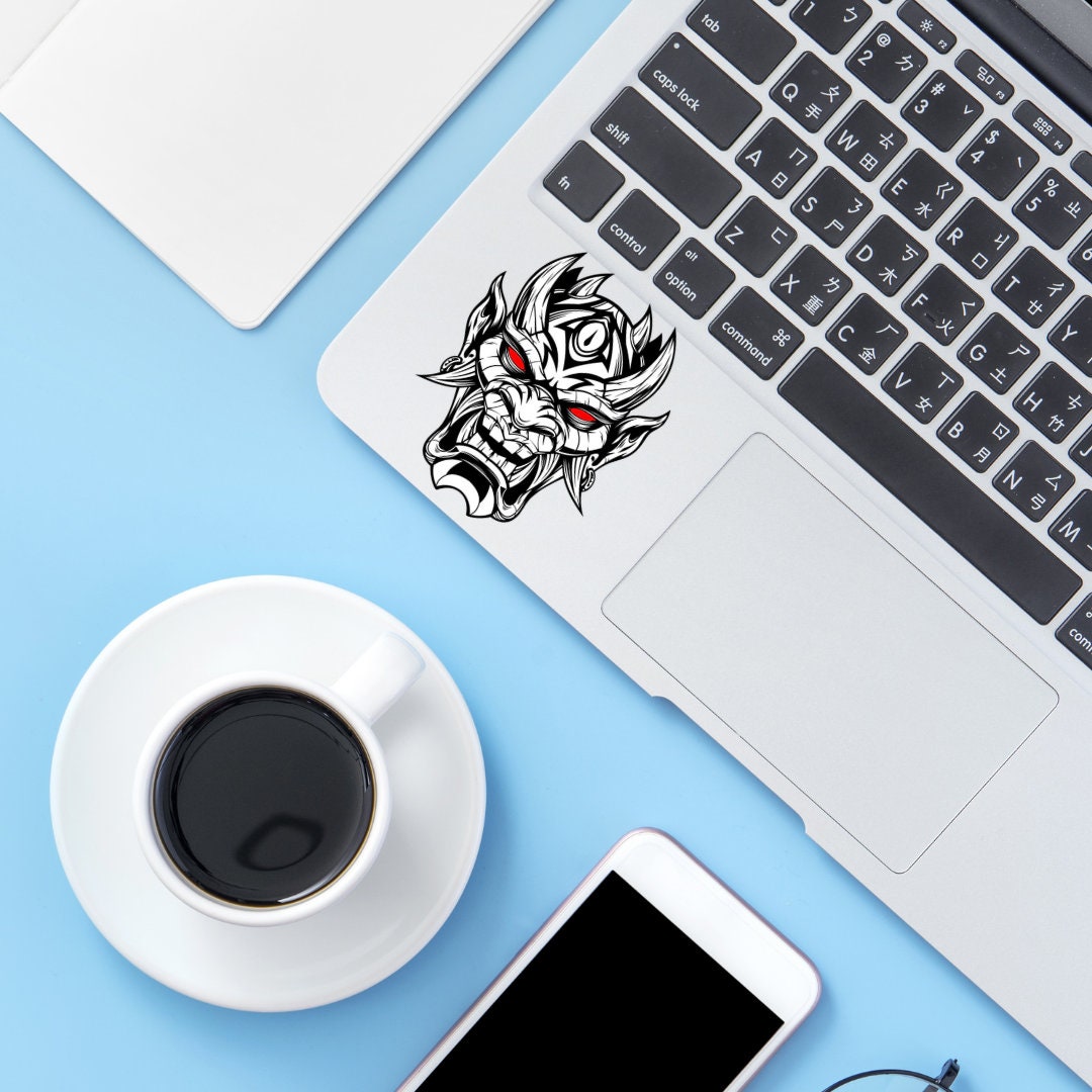 Kabuki Devil Vinyl Sticker Ancient Evil Decal for Scrapbooks Cars ...