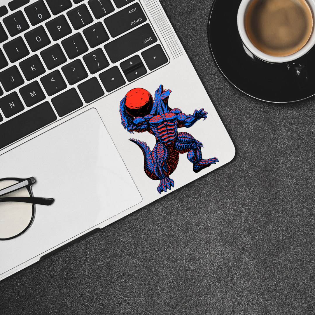 Godzilla Vinyl Sticker - Scrapbook Car Laptop Phone Water Bottles ...