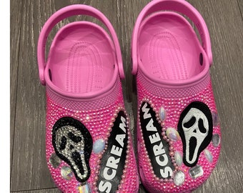 Ghost Face Crocs - Etsy