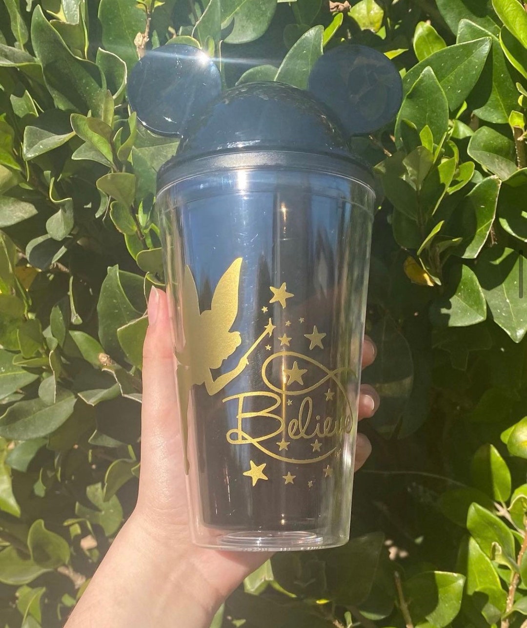 Tinkerbell Cup With Straw - Etsy