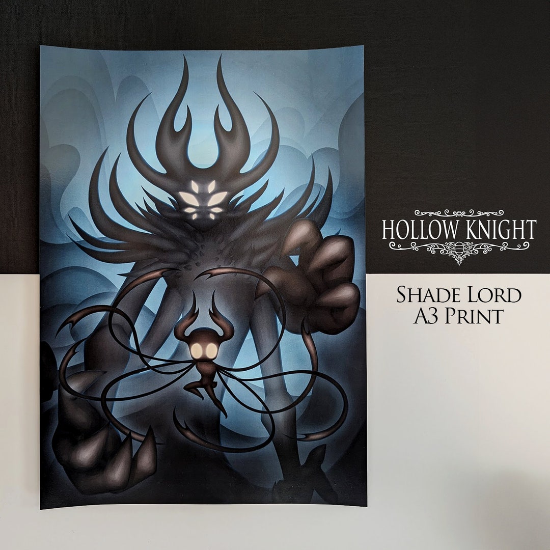 Shade Lord A3 Art Print Hollow Knight - Etsy