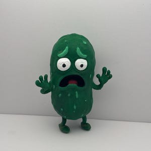 Scared Pickle – Funny 3D Printed Desk Buddy (jar Not Included) - Etsy