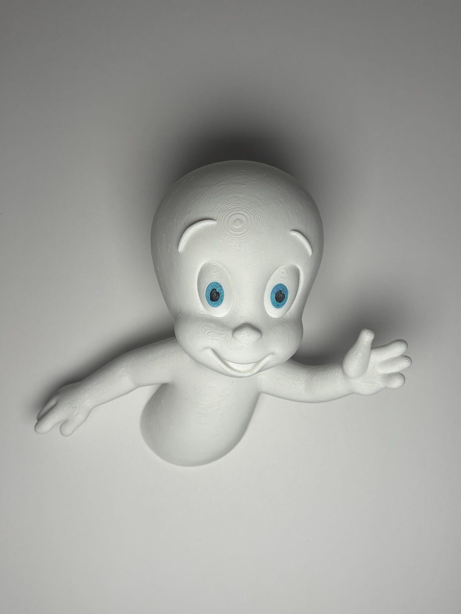 Friendly Ghost Wall Decor – 3D Printed Casper-inspired Art - Etsy