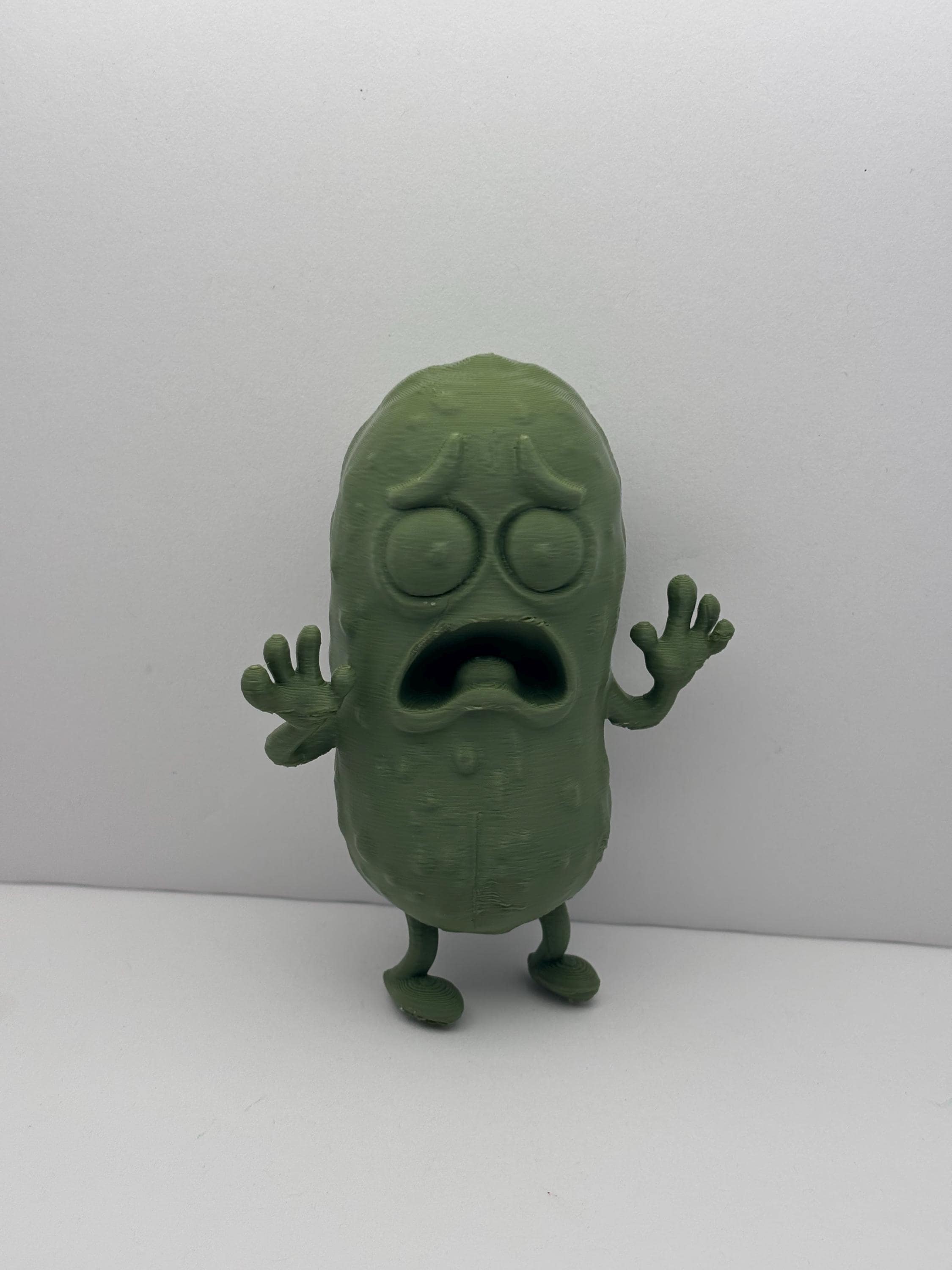 Scared Pickle – Funny 3D Printed Desk Buddy (jar Not Included) - Etsy