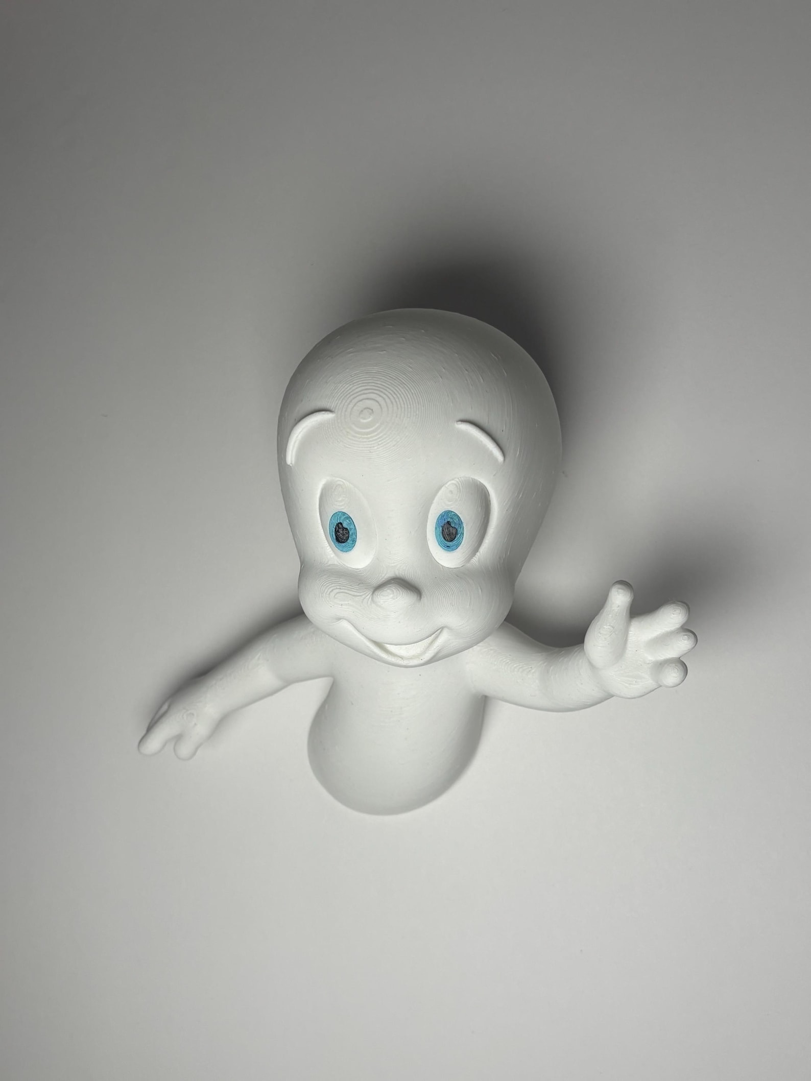 Friendly Ghost Wall Decor – 3D Printed Casper-inspired Art - Etsy