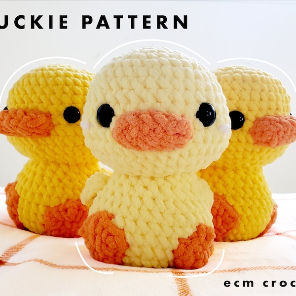 Crochet Duck Pattern - Etsy
