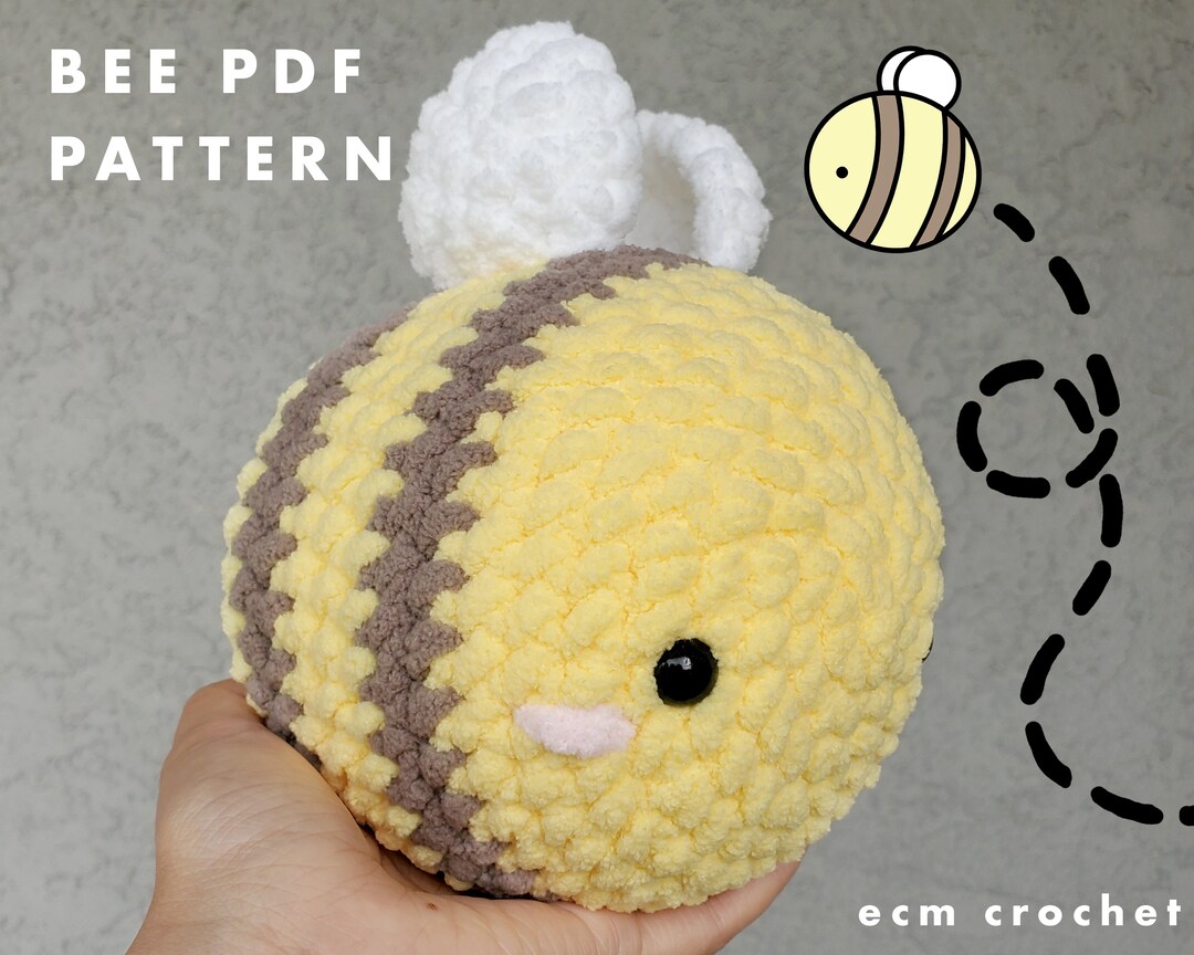 Crochet Bee Pattern | Amigurumi Bee Pattern | Bee Plush Pattern - Etsy
