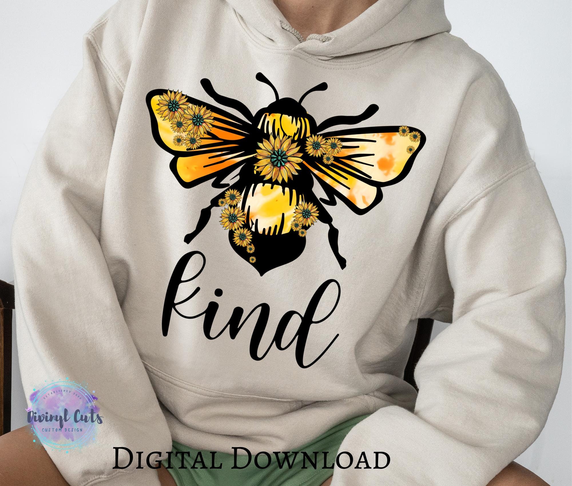 Be Kind Bee PNG | Kindness | Bee Kind PNG | Honey PNG | Digital ...