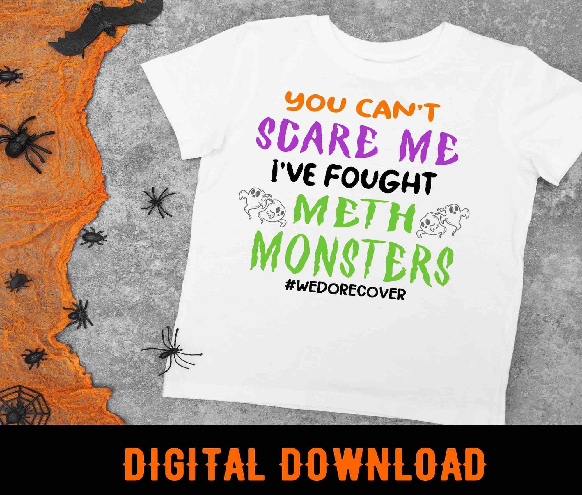 We Do Recover Png Svg Sobriety Cricut File Halloween - Etsy