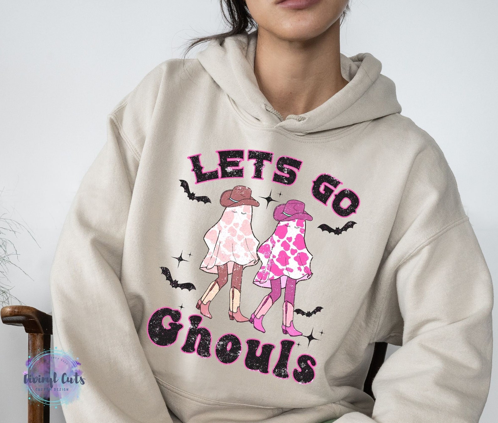 Lets Go Ghouls PNG | Cowgirl Ghouls PNG Sublimation| Printable - Etsy