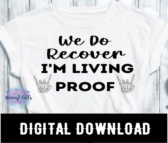 We Do Recover Svg-sobriety Cricut File-sobriety PNG Sober - Etsy