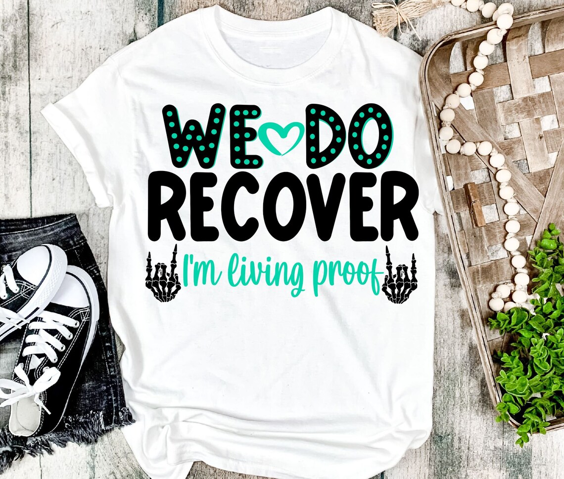 We Do Recover SVG |sobriety Cricut File | Sobriety PNG | Sober Mama ...