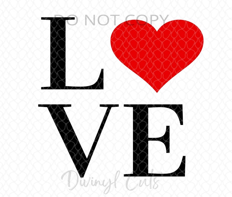 AMOR SVG para Cricut Corazón SVG-Descarga digital - Etsy México