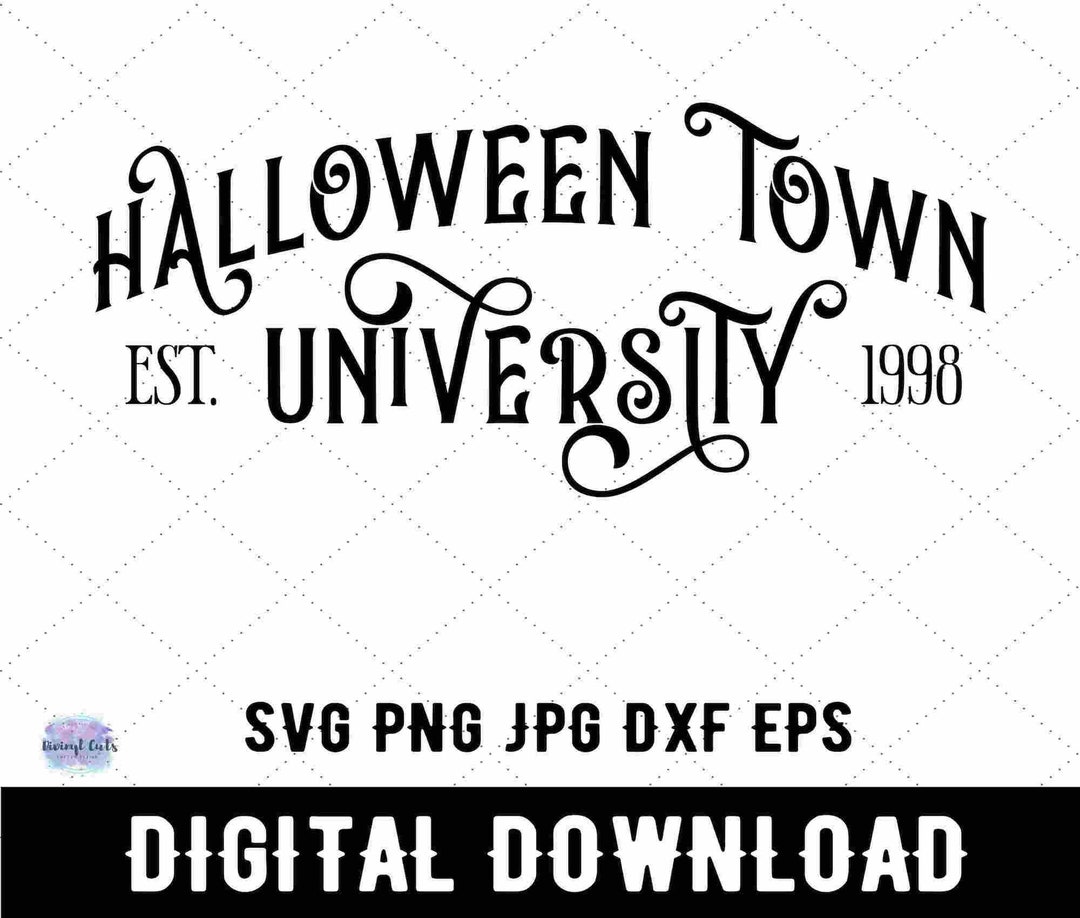 Halloweentown University SVG Design | Halloween Movie SVG | Digital ...