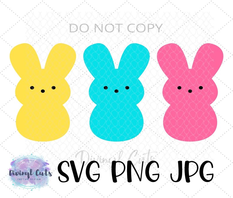 Pascua/Peeps SVG para cricut / Clipart de Peeps de Pascua / Uso ...