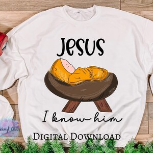 Jesus I Know Him Png| Nativity Scene Png | Baby in a Manger Png ...