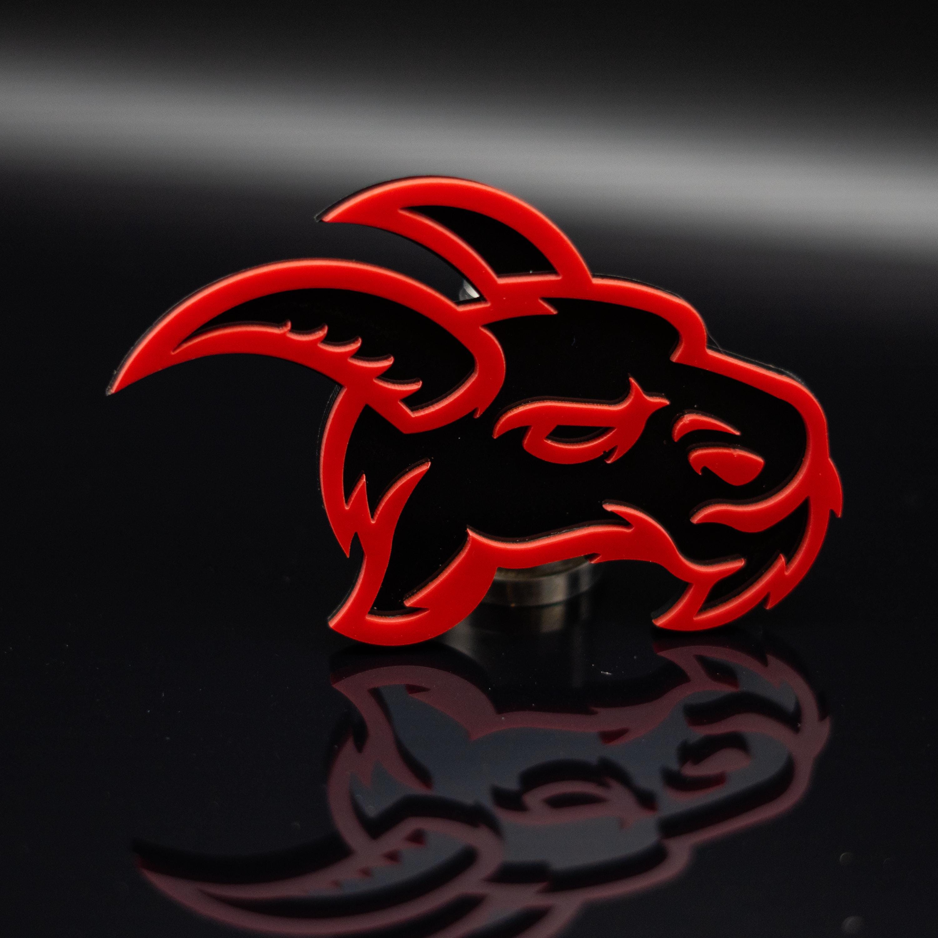 Angry Goat Fender - Car Emblem Badge - Etsy