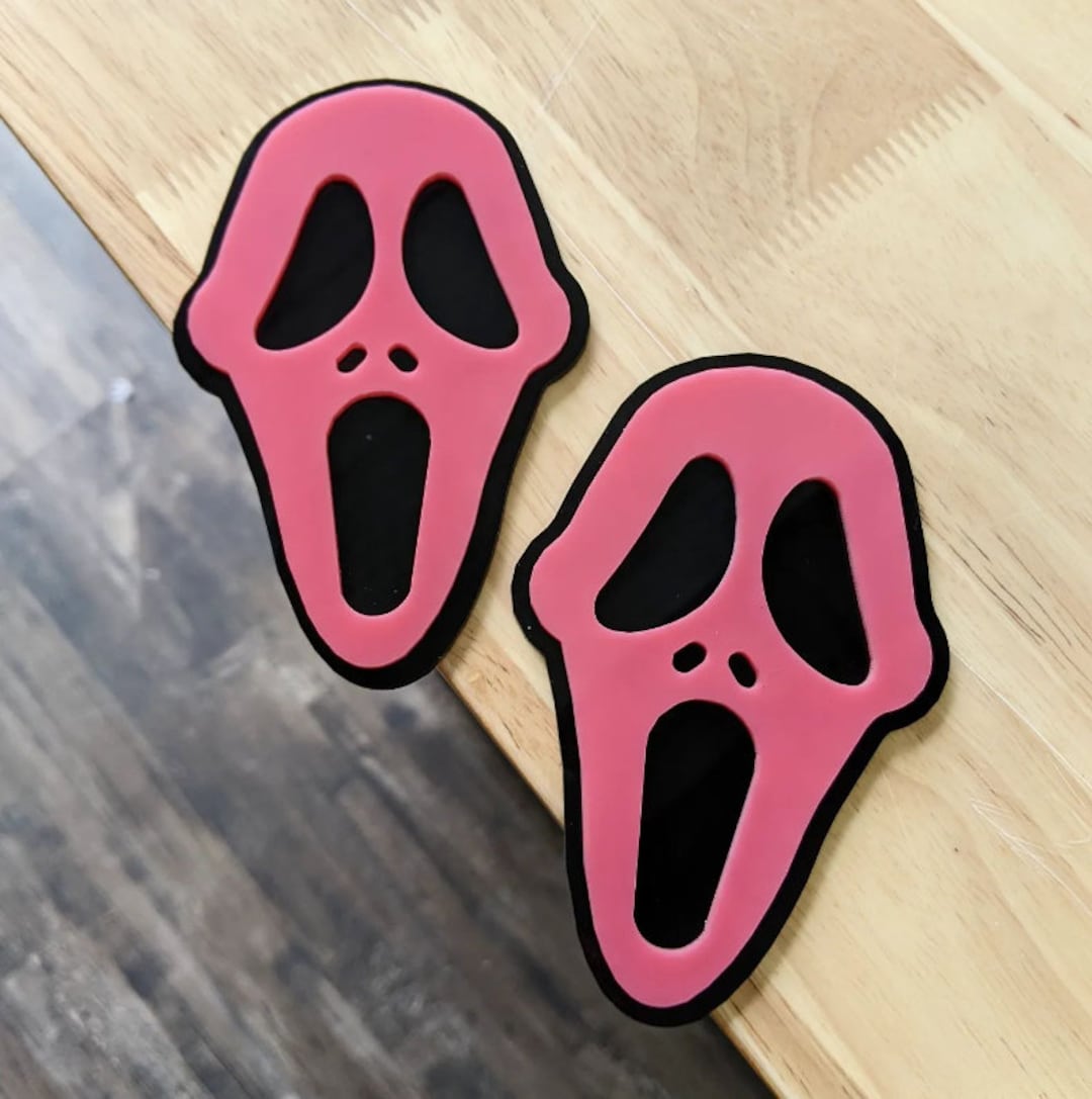 Scream Masks Pair - Car Emblem - Etsy