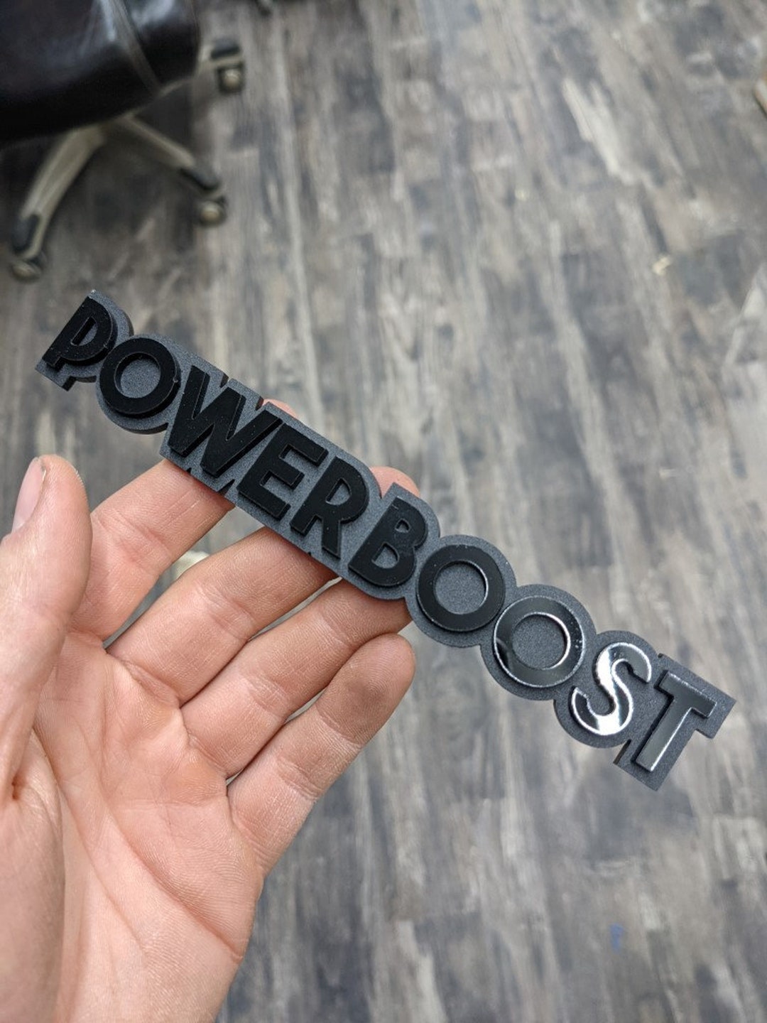 Powerboost Emblem - Etsy