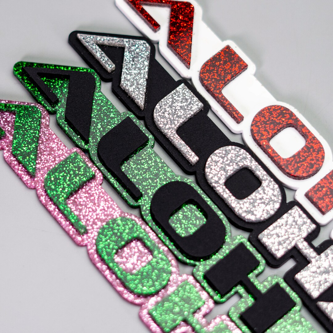 Custom Text Car Badge - OEM Font - Type Your Own and Choose Your ...