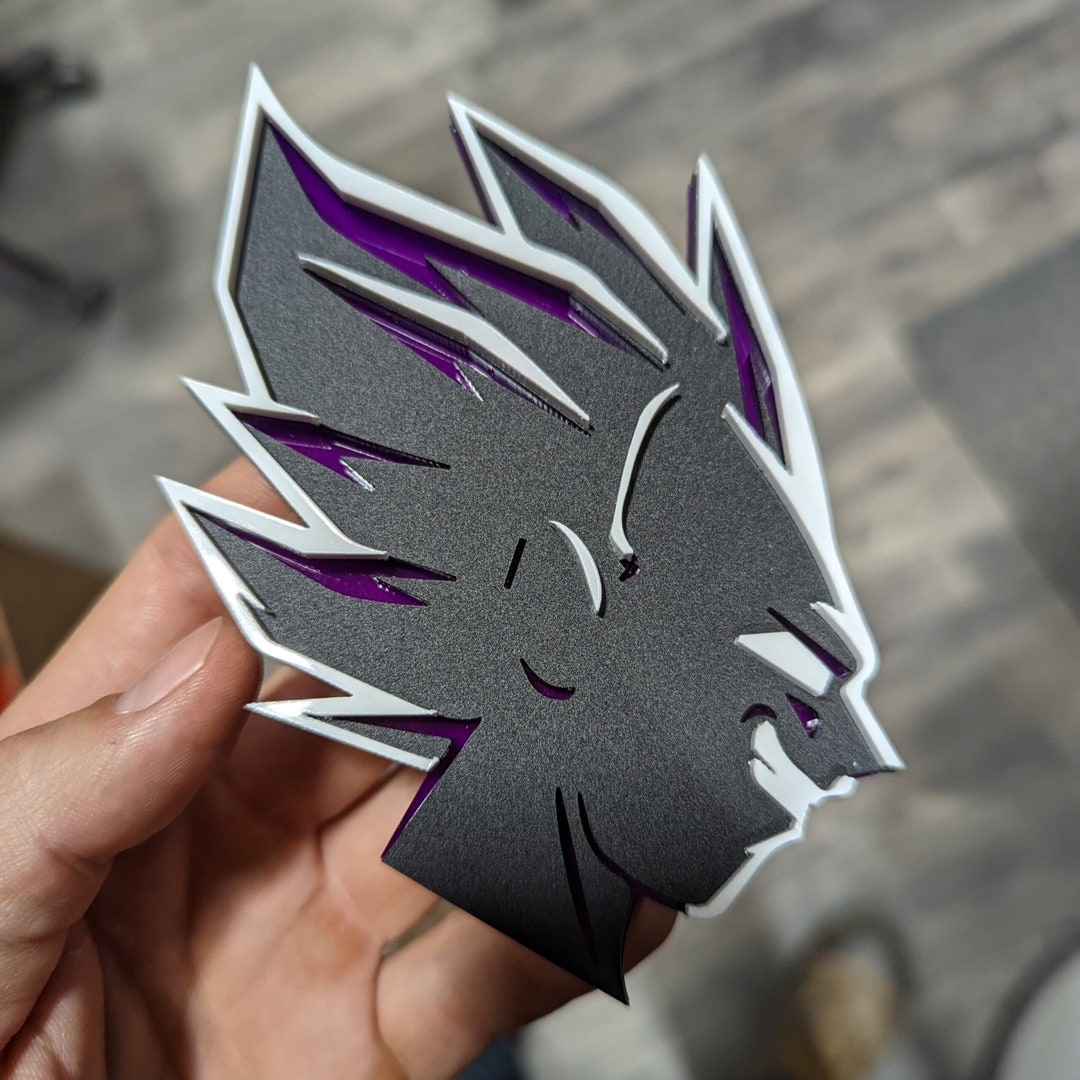 Vegeta Fender Badge - Car Emblem - Etsy