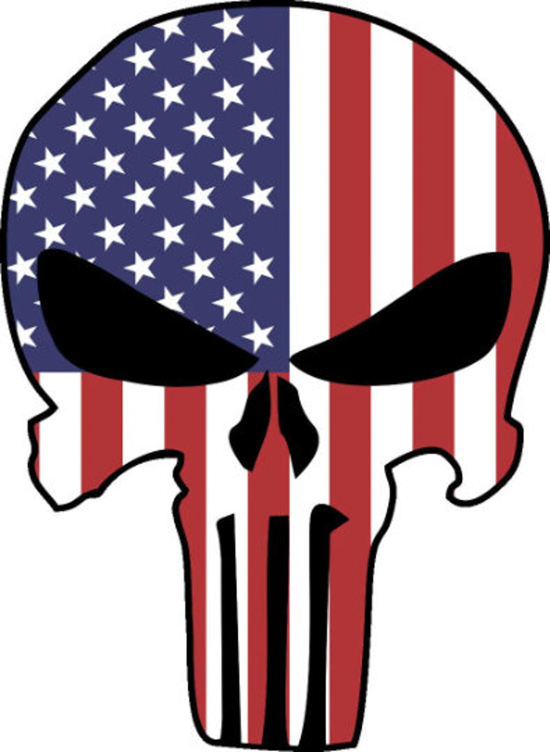 Flag Punisher SVG - Etsy