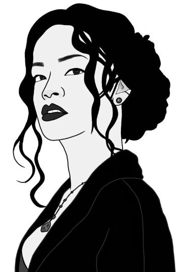 Rihanna Cartoon Drawing