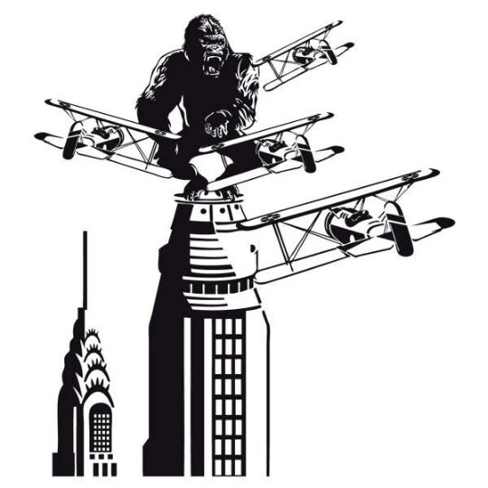 King Kong SVG | Etsy UK