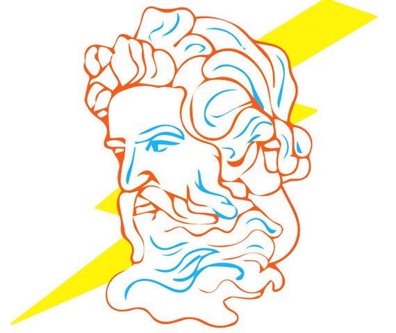Zeus SVG - Etsy