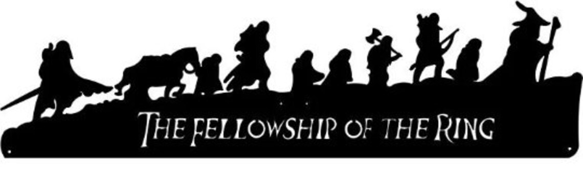 Lord of the Rings Dxf,metal Wall Art Dxf,autocad,laser Cutting Dxf - Etsy