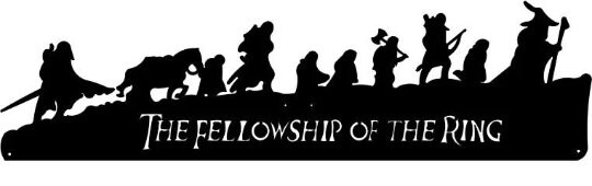 Lord of the Rings Dxf,metal Wall Art Dxf,autocad,laser Cutting Dxf - Etsy