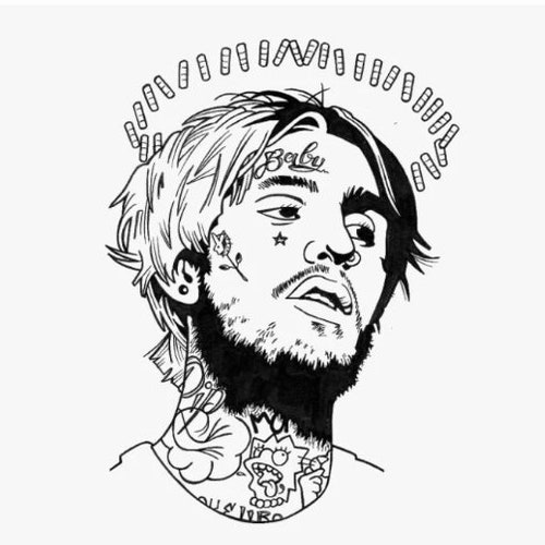 Lil Peep Vector Pack SVG PNG Lil Peep Clip Art Digital - Etsy