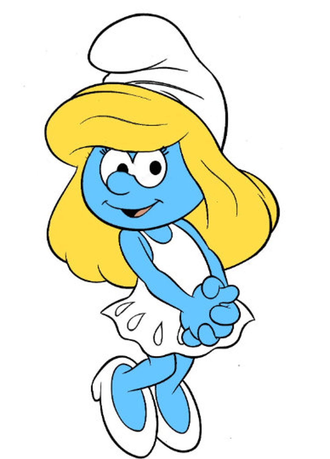 Smurfette SVG - Etsy