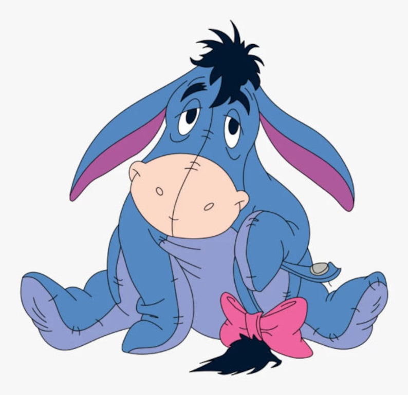 Eeyore SVG - Etsy