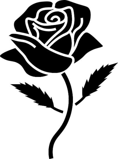 Rose SVG - Etsy