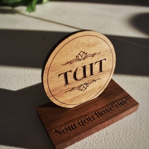 Laser Cut Round TUIT With Stand - Etsy