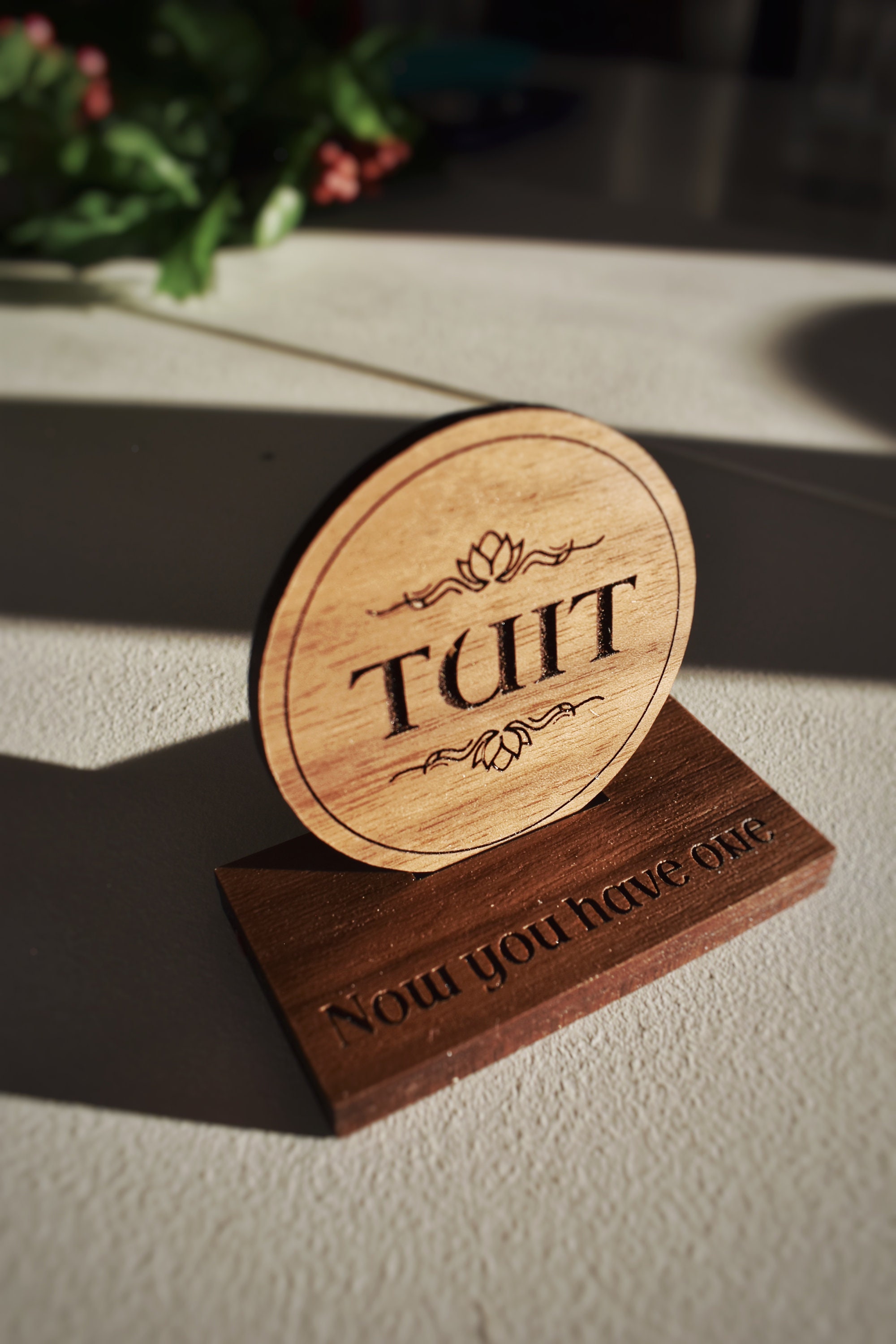 Laser Cut Round TUIT With Stand - Etsy