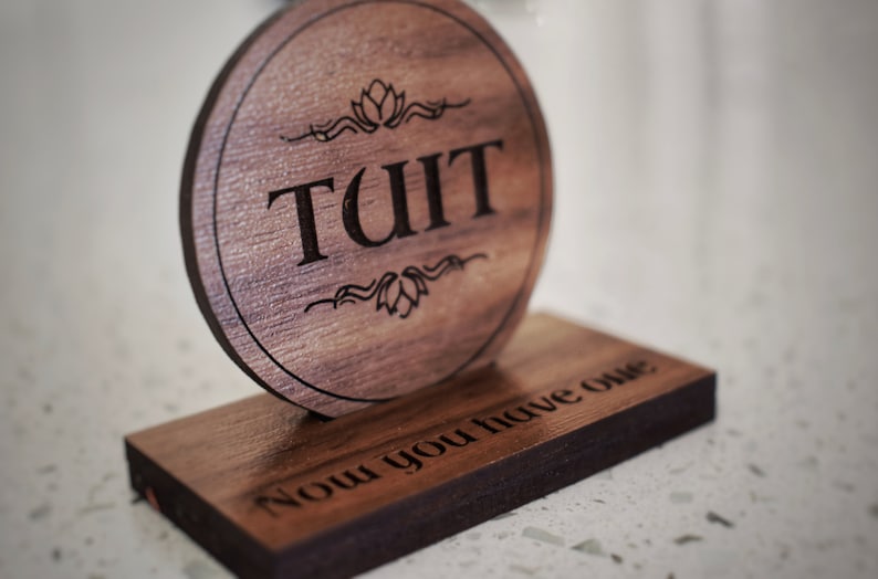 Laser Cut Round TUIT With Stand - Etsy