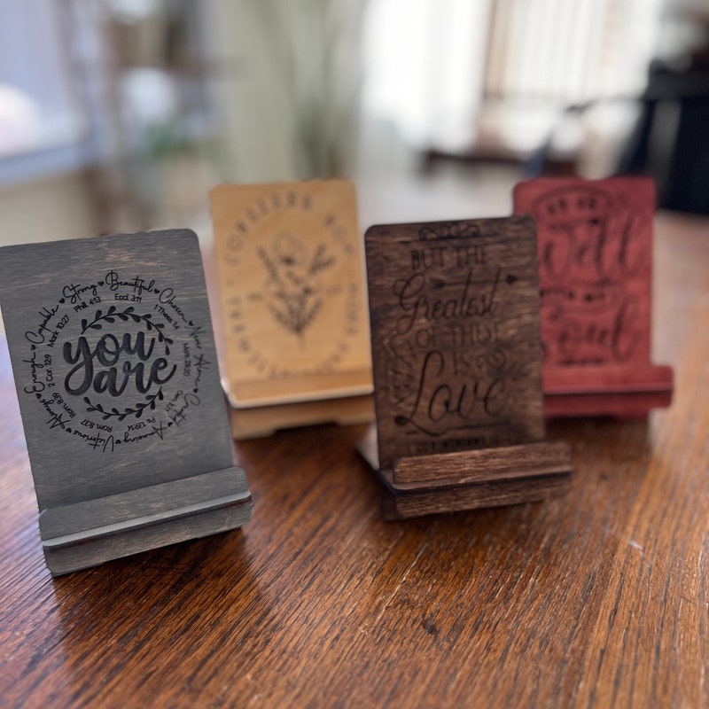 Bible Phone Stand - Etsy