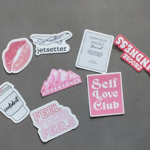 Self Love Club Sticker, Confidence Sticker, Self Esteem Sticker ...