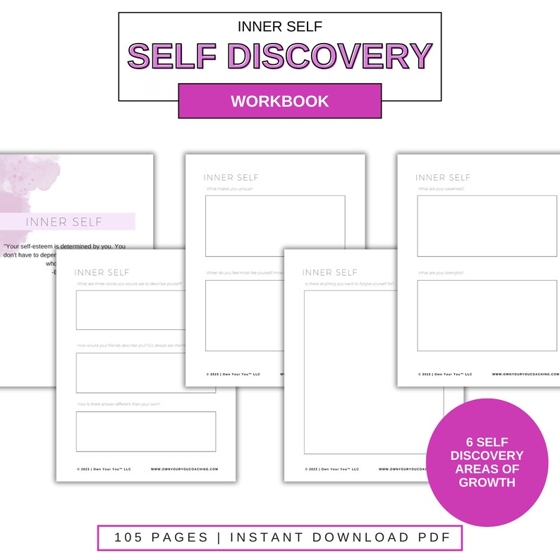 Who Am I Journal, Self Discovery, Self Discovery Journal Prompts, Self ...