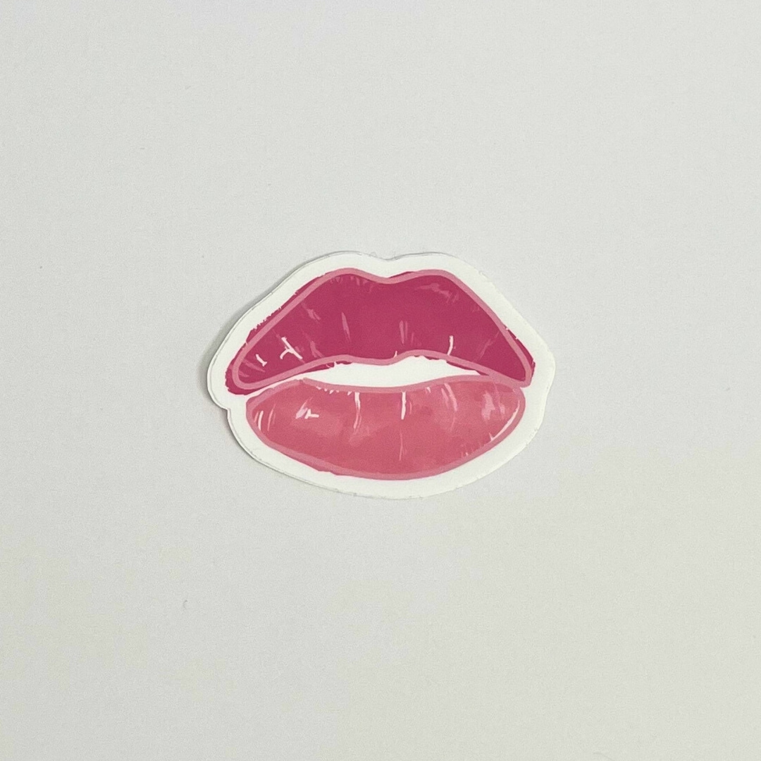 Lip Sticker, Kiss Sticker, Kissy Lips Sticker, Stylish Lip Sticker ...