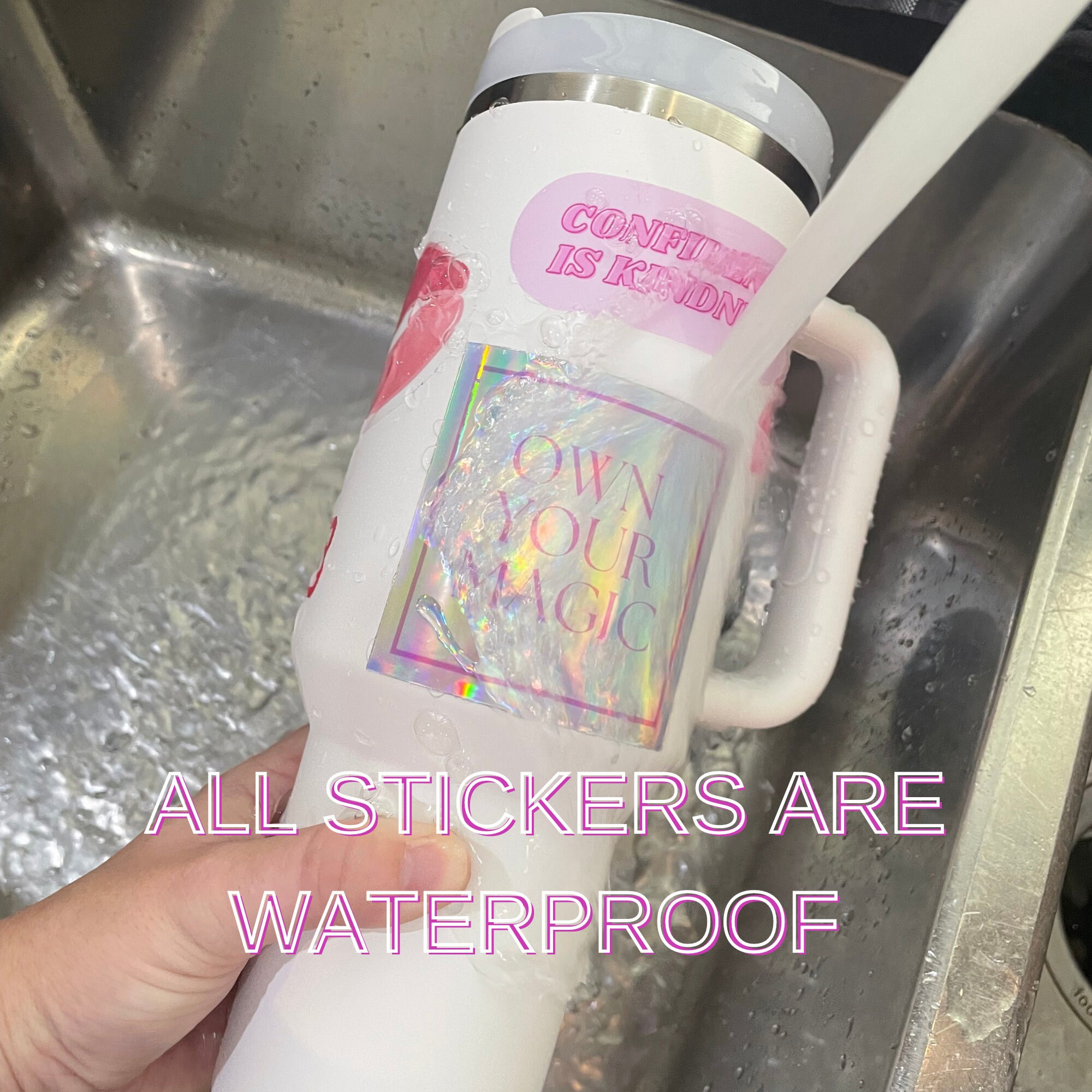 Pink Pool Float Sticker: Waterproof Summer Floaty Decal - Etsy