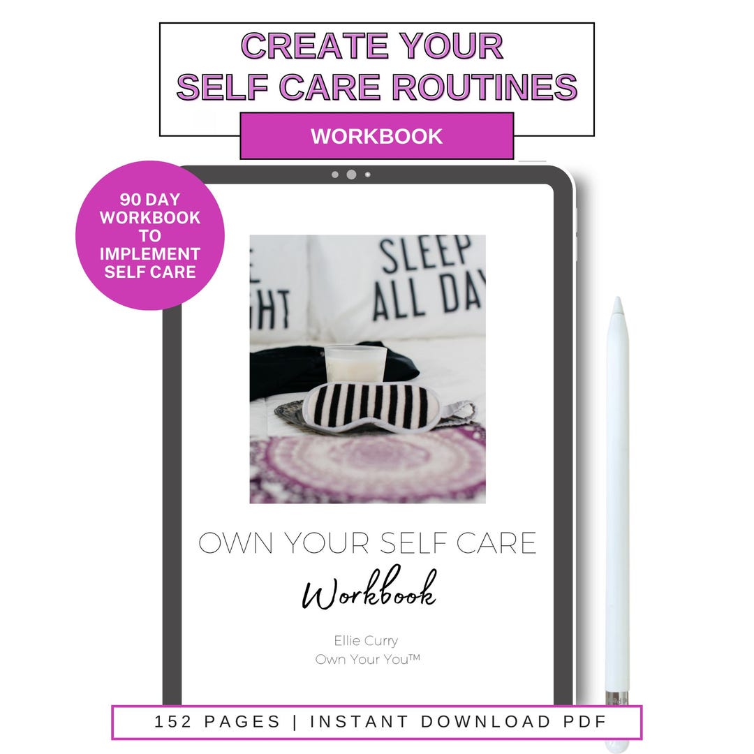 Digital Self-care Workbook: 13-week Guided Journal (PDF) - Etsy