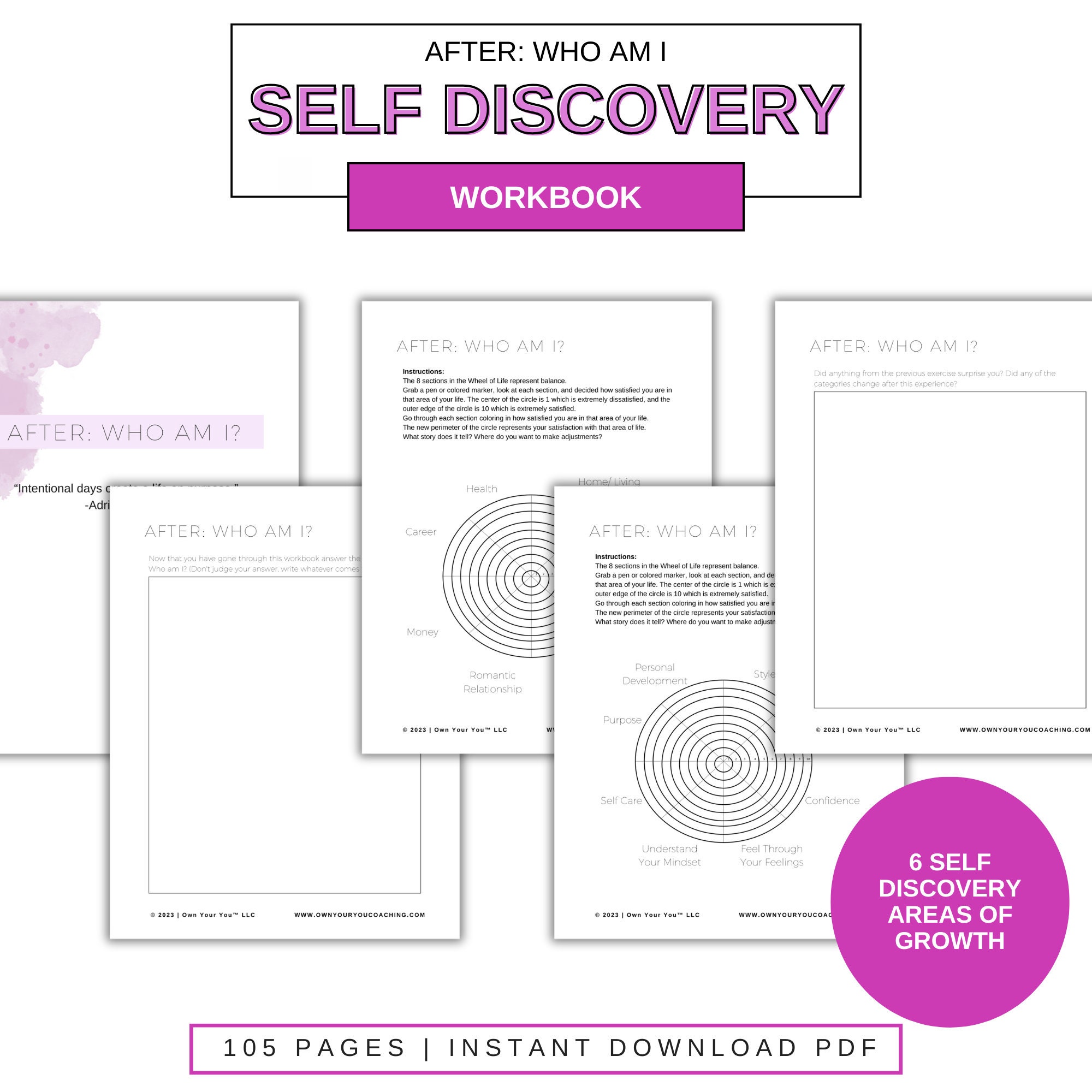 Who Am I Journal, Self Discovery, Self Discovery Journal Prompts, Self ...