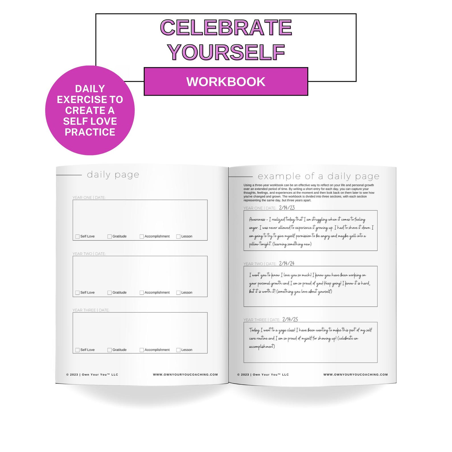Self-love Workbook: Daily Gratitude Journal & Confidence Builder - Etsy