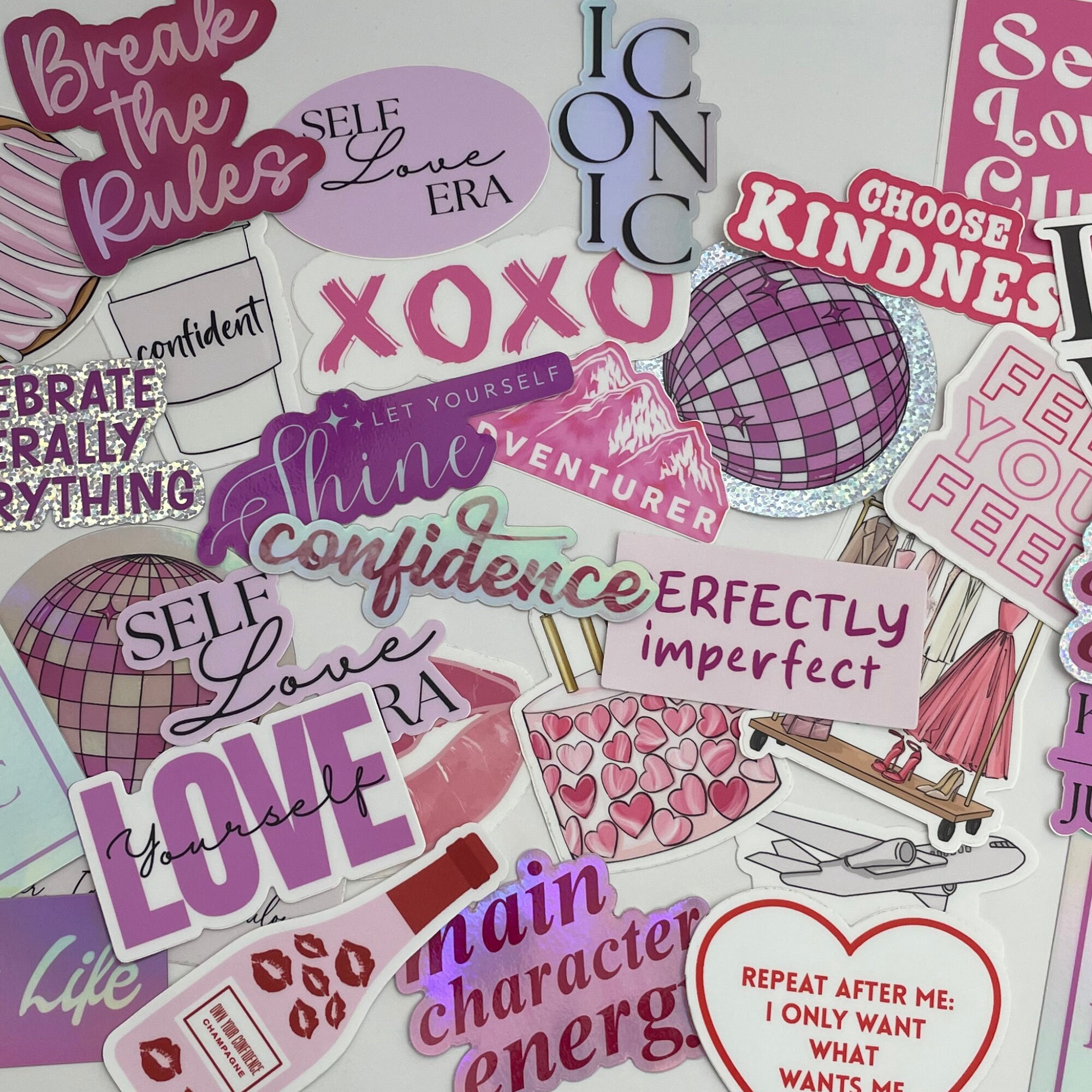 Self Love Club Sticker, Confidence Sticker, Self Esteem Sticker ...