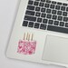 Heart Cake Sticker: Pink Birthday Dessert, Valentine's Day Vinyl - Etsy