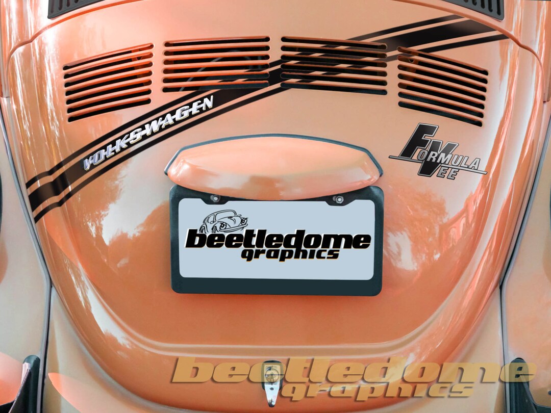 Formula Vee Emblem Printed Decal/sticker - VW Bug, Ghia - Etsy